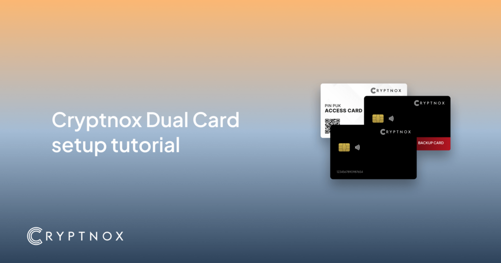 Cryptnox Dual Card Setup Made Easy: Comprehensive Tutorials