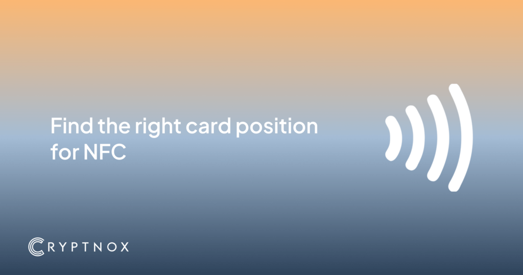 Find NFC Antenna Location To Optimize Card Scanning