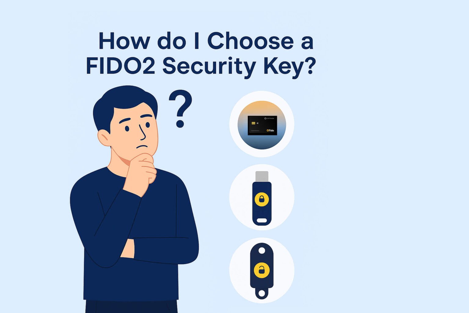 How Do I Choose A FIDO2 Security Key? - CRYPTNOX