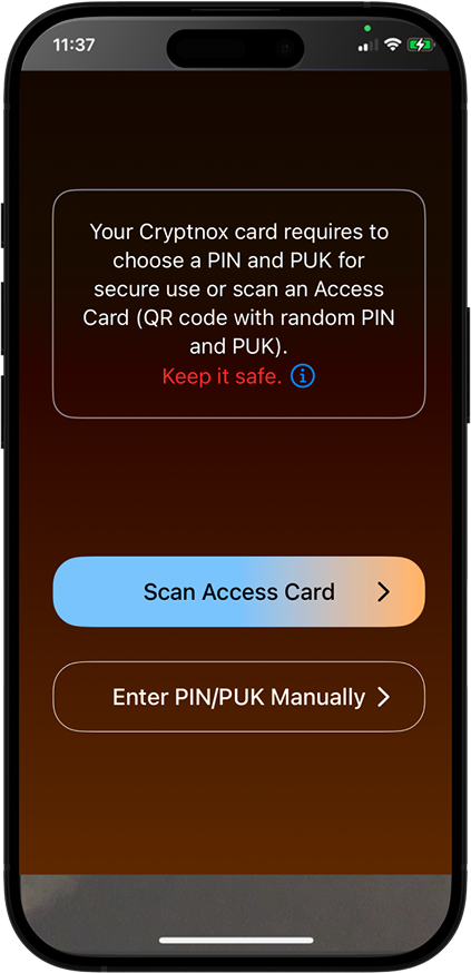 Single Card Setup Guide | Secure Cryptnox Wallet Tutorial