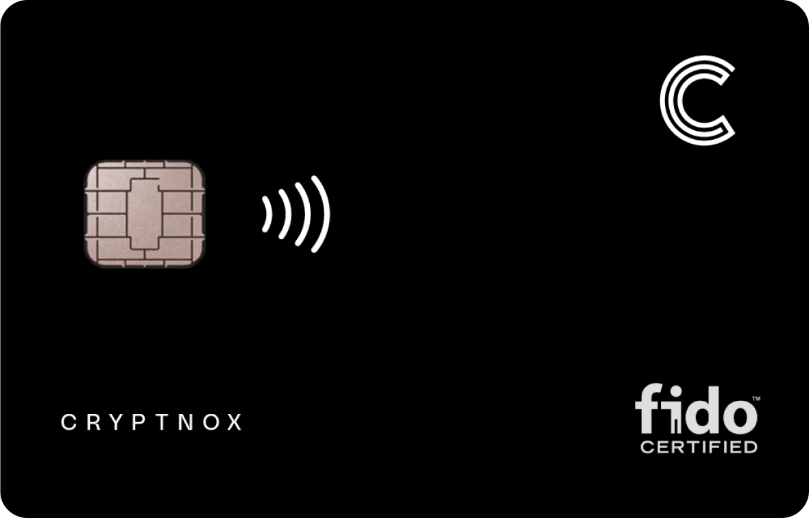 Cryptnox FIDO2 Security Key Card
