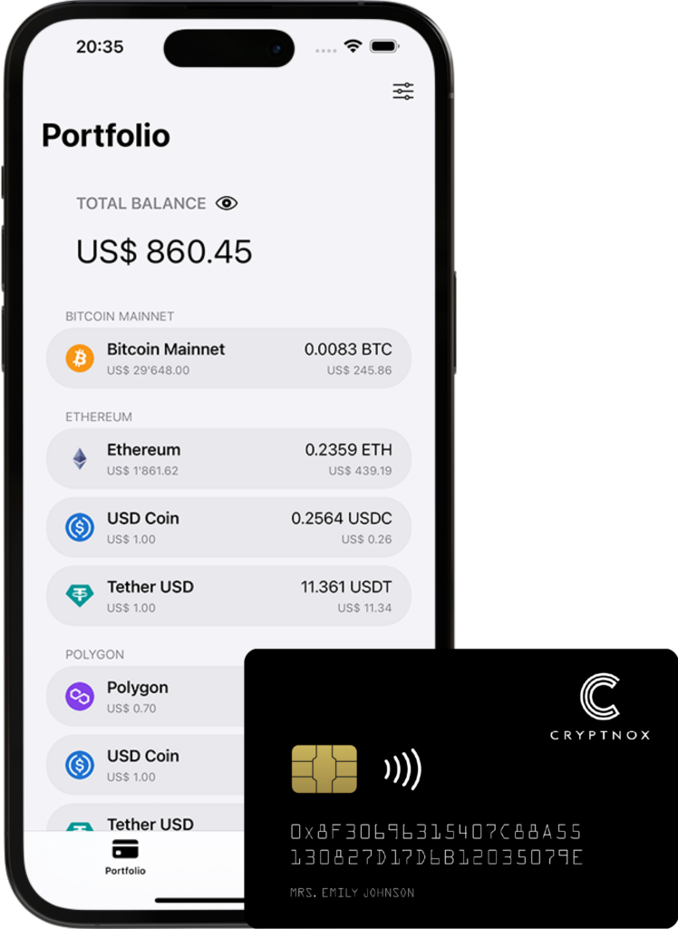 Secure Hardware Wallets & Fido2 Cards - Cryptnox