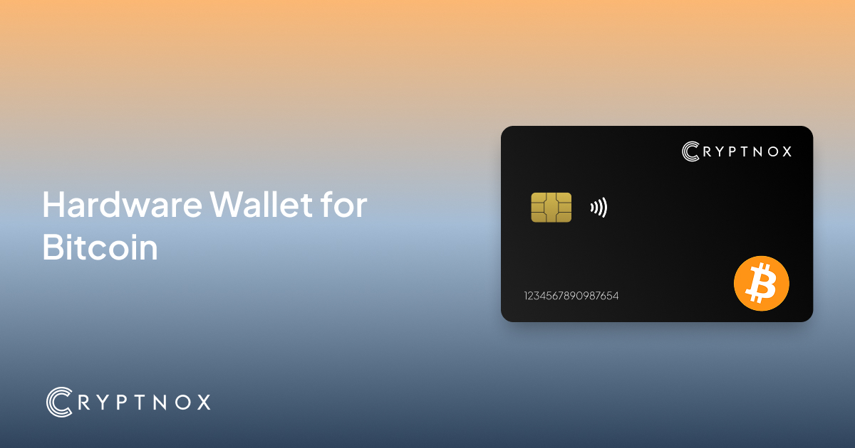 Best Hardware Wallet for Bitcoin - Cryptnox